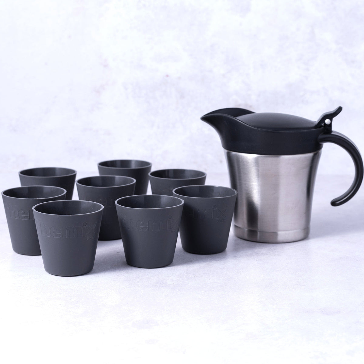 Pudding Maker Set - Dariole Moulds + ThermoJug