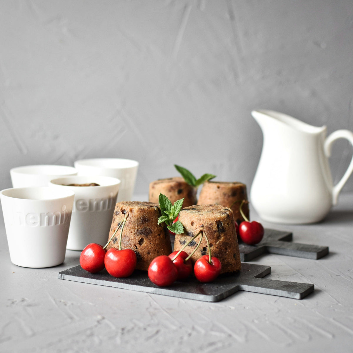 Silicone Dariole Moulds - Small Pudding Cups + Moulds