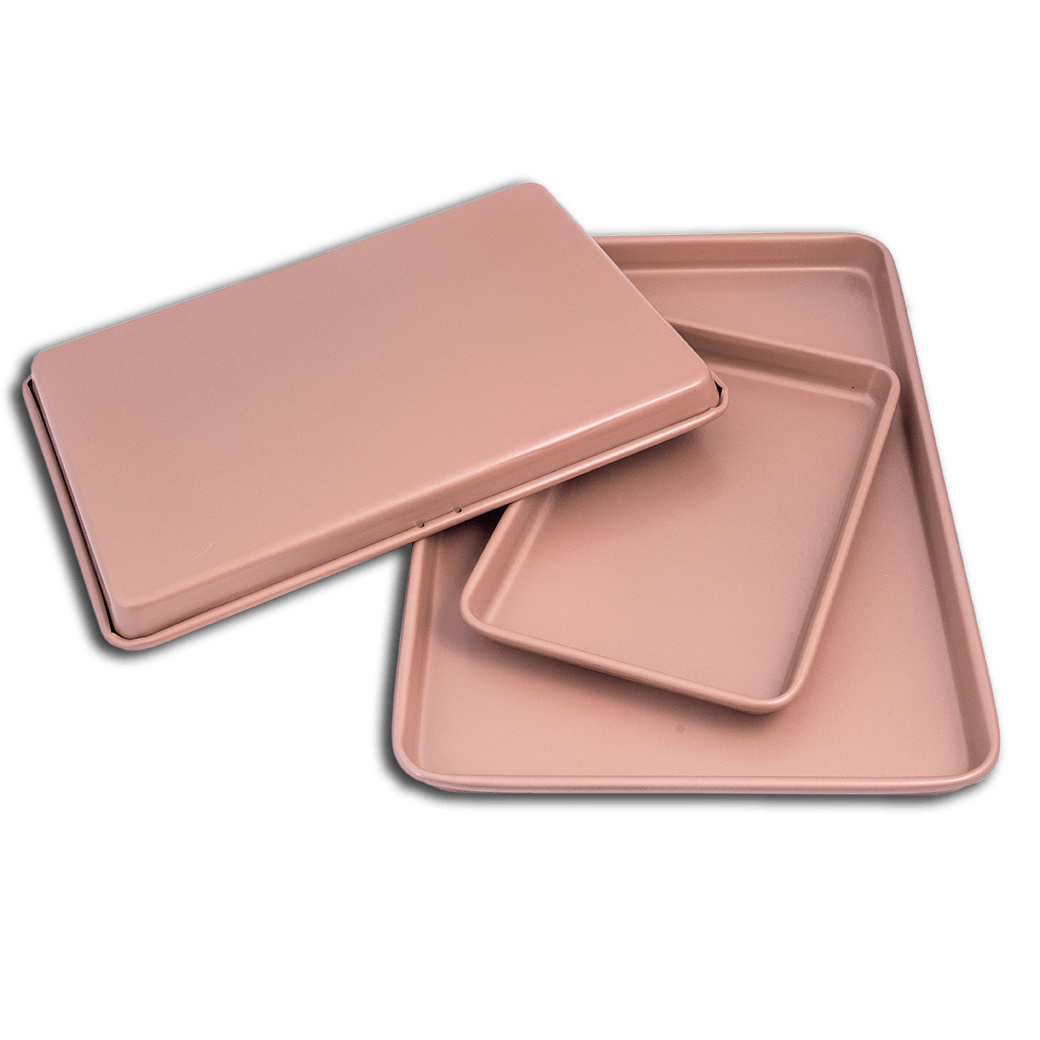 Oven Tray Set 3 Non Stick Oven Tray Sheets Online Oven Tray Set 3 Non Stick Oven Tray Sheets Online