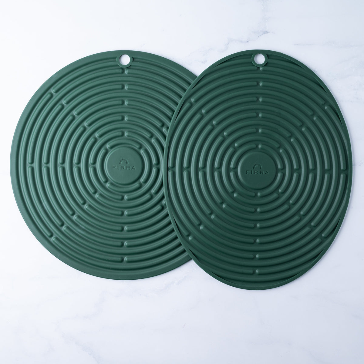 Silicone Trivet Mat Set - Cast Iron Pot Holders + Hot Pads